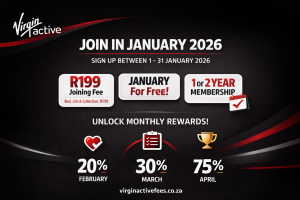 Virgin Active's 2026 January Deals ( Discounted Rates )